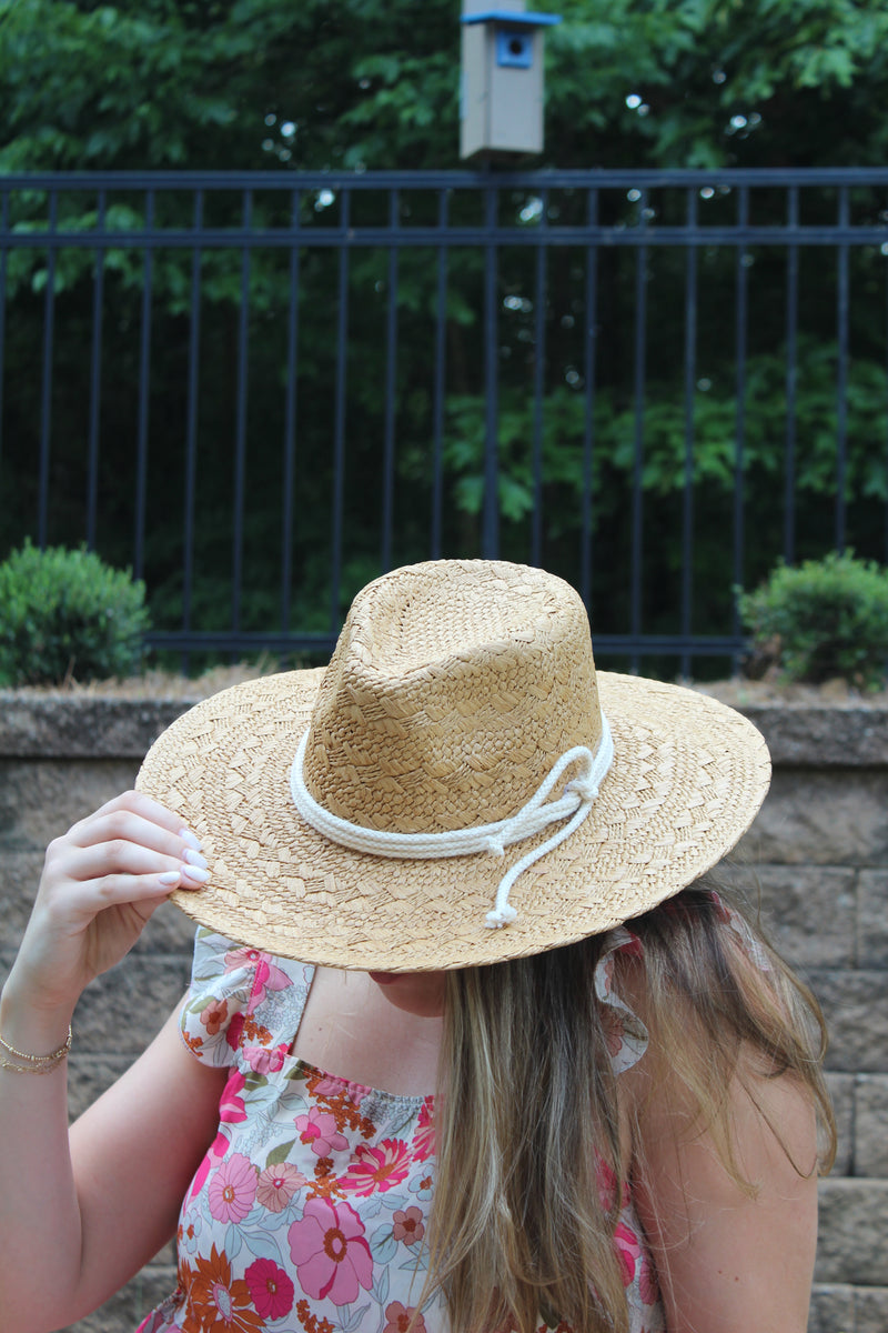 Remi Rope Strap Sun Hat – True Grace Co.